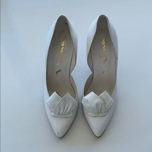 Nina Originals | Shoes | White Vintage Pumps | Poshmark
